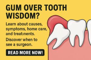 Gum Over Tooth Wisdom: Why It Happens & What To Do